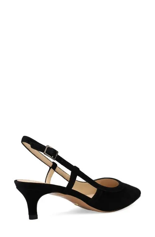 Pelle Moda Deena Slingback Pump - Black
