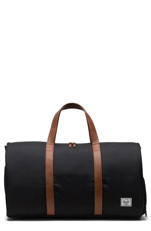 Herschel Supply Co. Novel Recycled Nylon Duffle Bag - Black