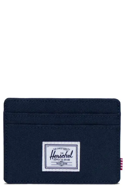 Herschel Supply Co. Charlie Rfid Card Case - Navy