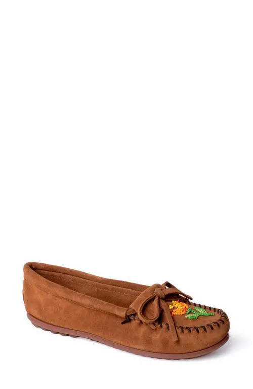 Minnetonka X Lucie Skjefte Ziigwan Waabigwan Slipper - Brown