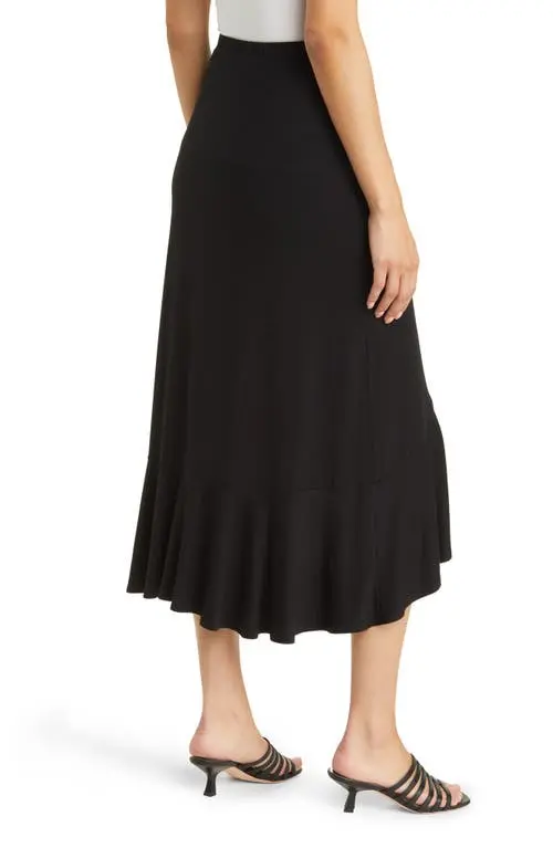 Loveappella Flounce Midi Skirt