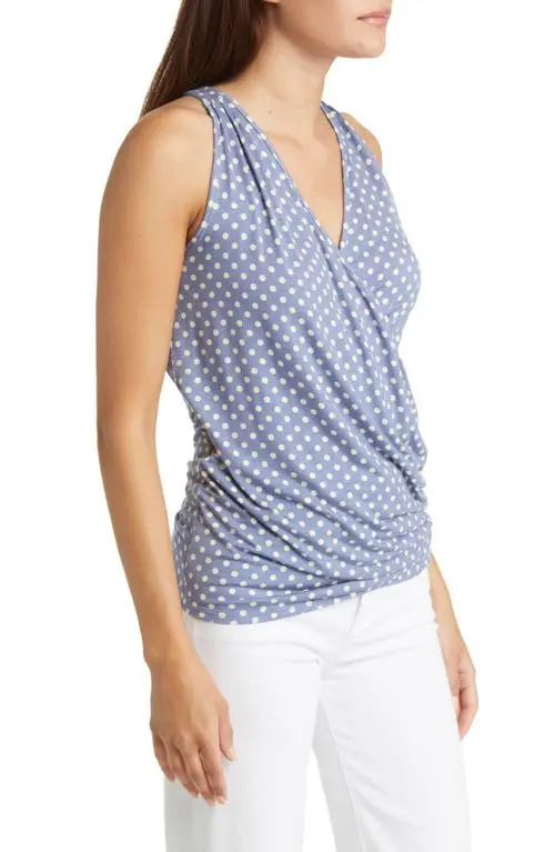 Loveappella Faux Wrap Tank