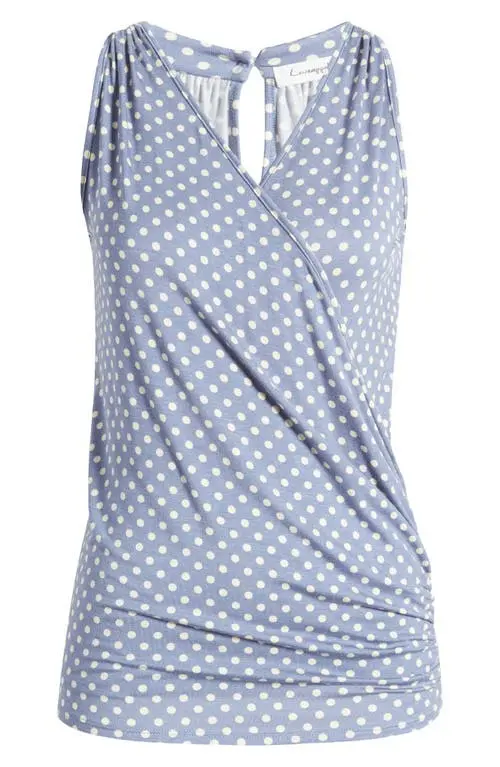 Loveappella Faux Wrap Tank