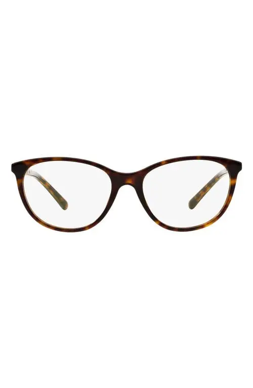 Burberry 52mm Square Eyeglasses - Dark Havana