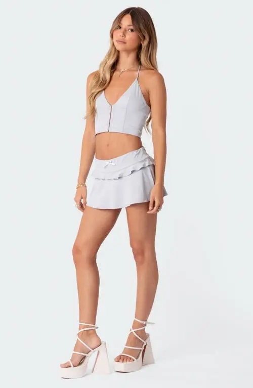 EDIKTED Pamela Ruffle Mini Skort