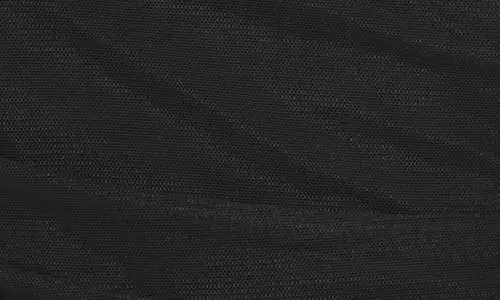 Dkny Surplice Mesh Top - Black