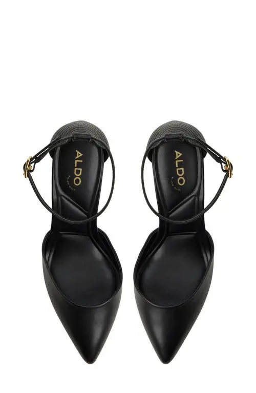 Aldo Jan Pointed Toe Pump - Black