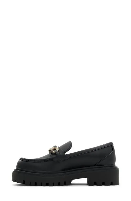 Aldo Brixtonn Platform Loafer - Black