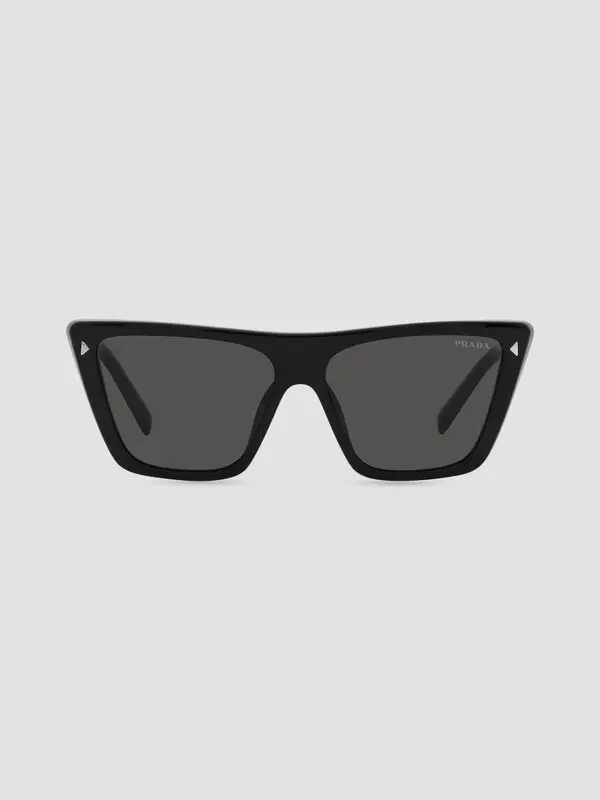 Prada 43mm Butterfly Sunglasses - Black