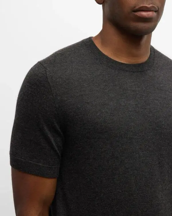 Brioni Cashmere-silk Crewneck Sweater