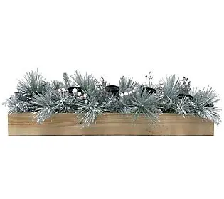 FRASER HILL FARM Fhf 42' Christmas Glitter Berry/sugar Ball, 5x Llar Holder - One-color