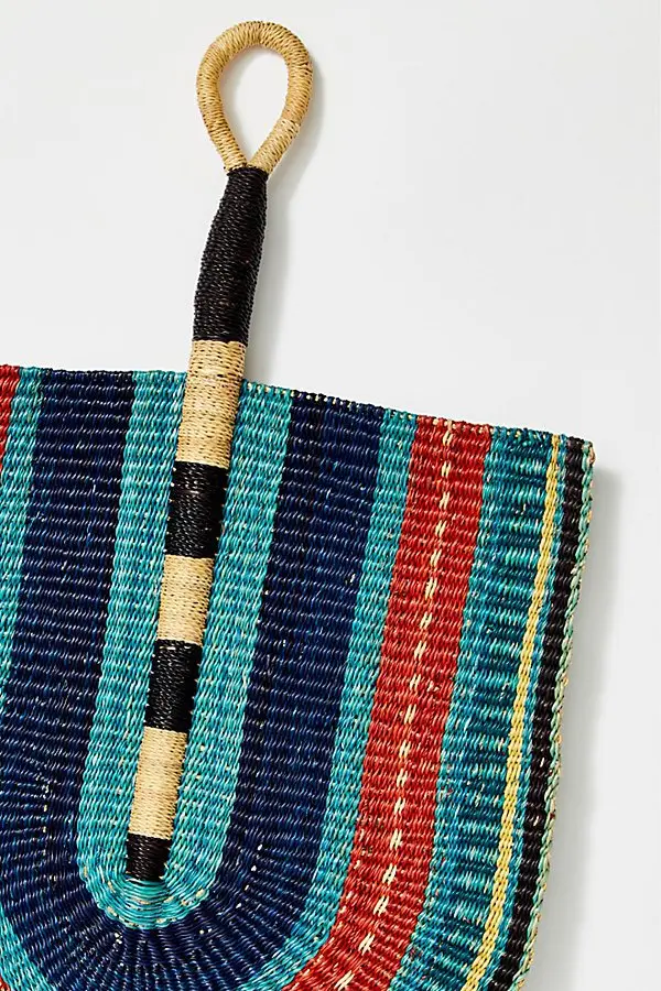 ALL ACROSS AFRICA Handwoven Desert Fan