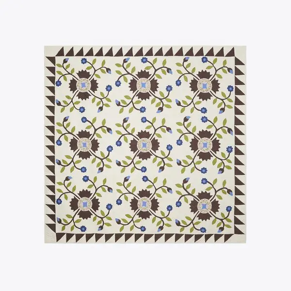 Tory Burch King's Leap Quilt - Chocolate