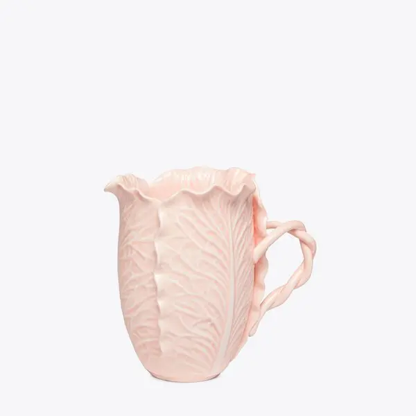 Tory Burch Lettuce Ware Pitcher - Pale Pink