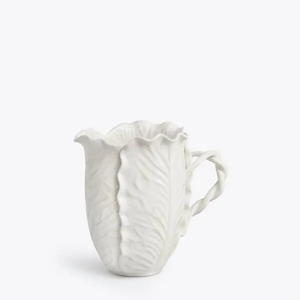 Tory Burch Lettuce Ware Pitcher - White