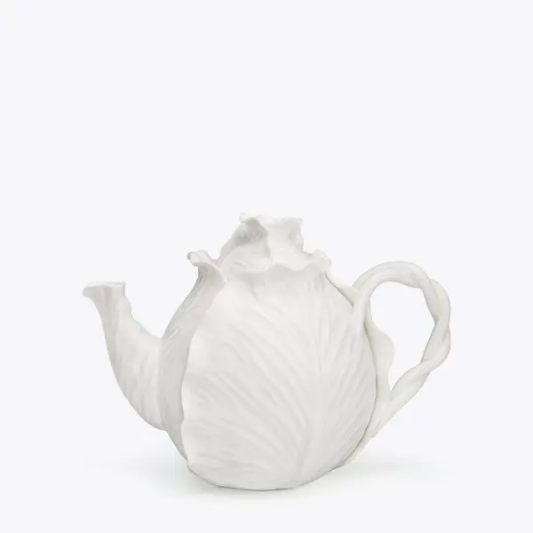 Tory Burch Lettuce Ware Teapot - White