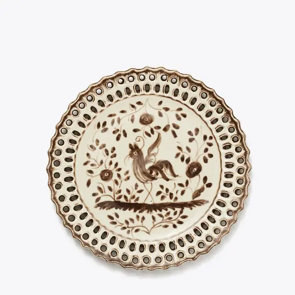 Tory Burch Oiseau Salad Plate, Set Of 4 - Brown