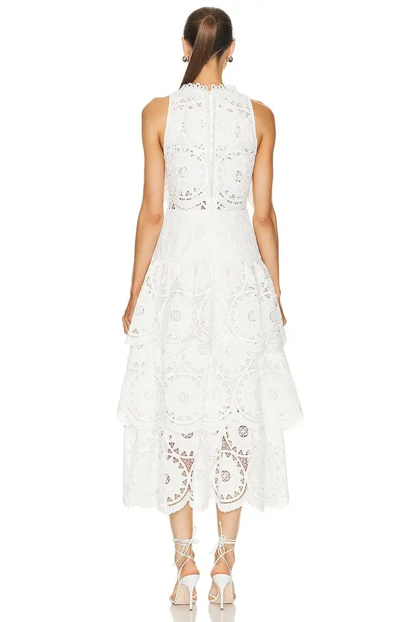Alexis Aviana Dress In White