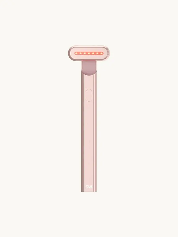 SOLAWAVE Radiant Renewal Red Light Skincare Wand - Rose Gold