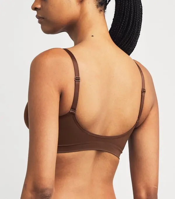 SKIMS Seamless Sculpt Bralette - Brown