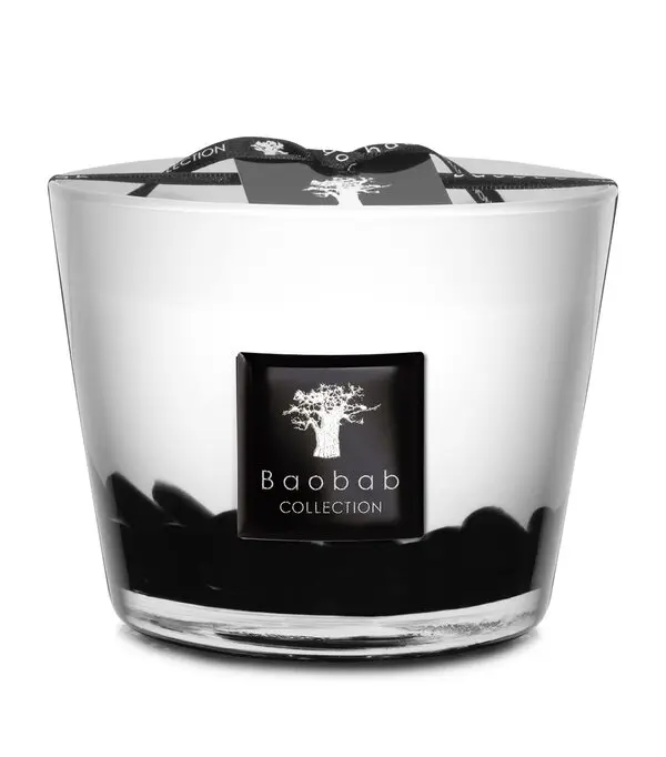 BAOBAB COLLECTION Feathers Candle - White