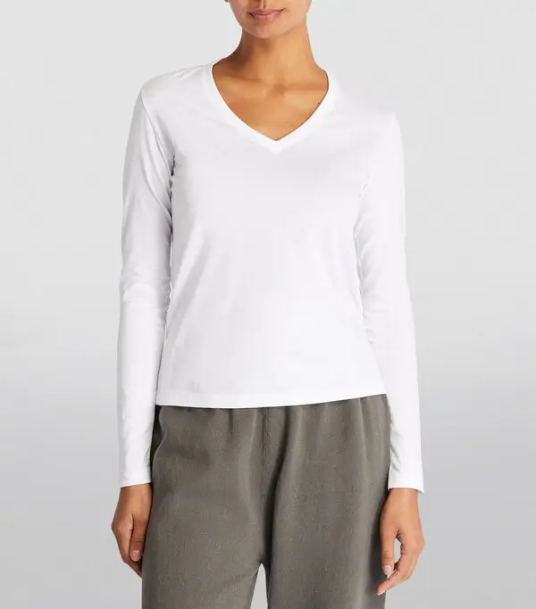 Falke Long-sleeved T-shirt - White