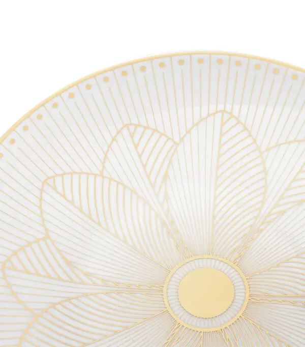 Christofle Porcelain Malmaison Platinum Impériale Bread Plate - Silver