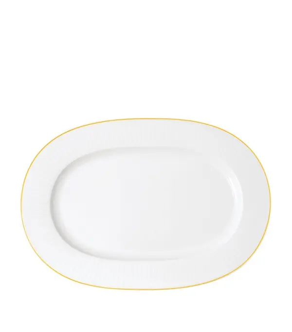 VILLEROY & BOCH Château Septfontaines Oval Platter - White