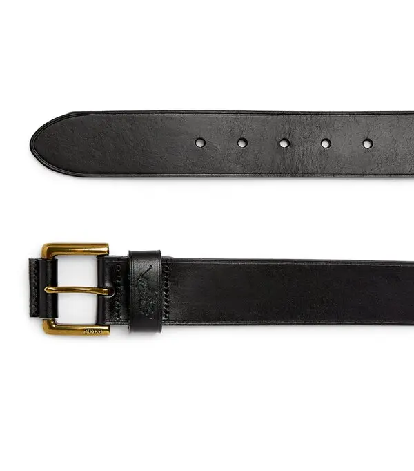 Polo Ralph Lauren Leather Belt - Black