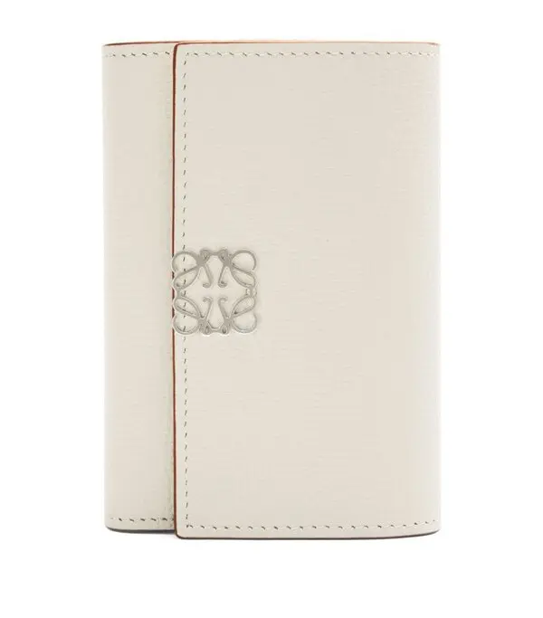 Loewe Leather Anagram Vertical Wallet