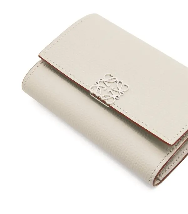 Loewe Leather Anagram Vertical Wallet