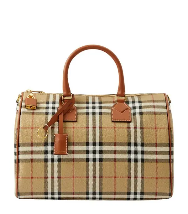 Burberry Check Bowling Bag