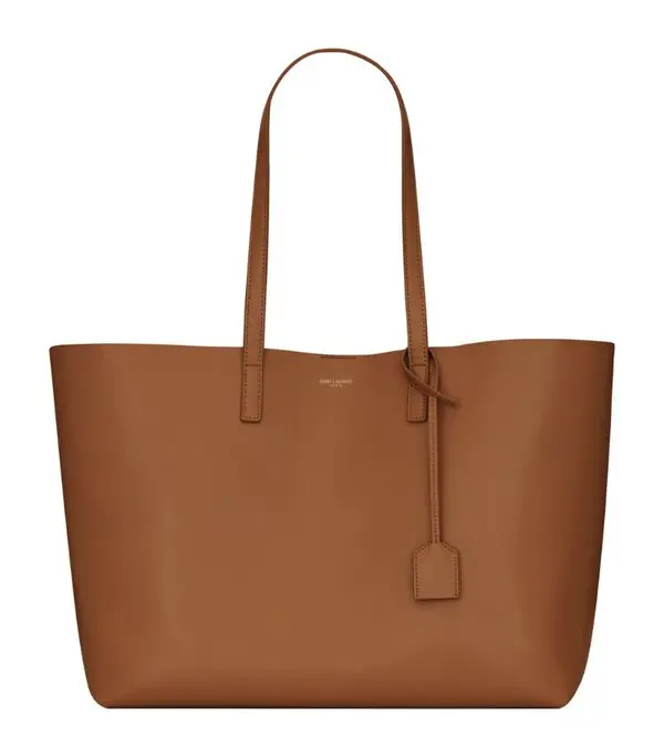 Saint Laurent Leather East/west Shopper Bag