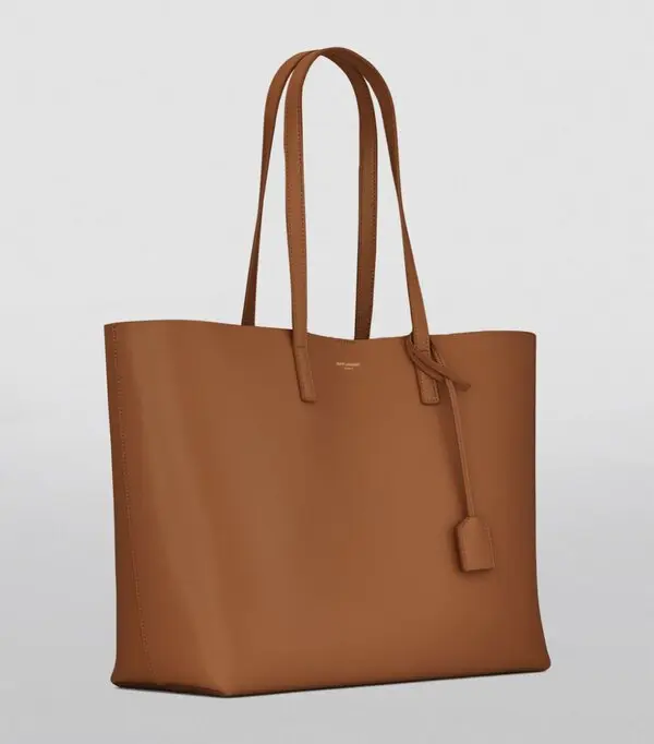 Saint Laurent Leather East/west Shopper Bag