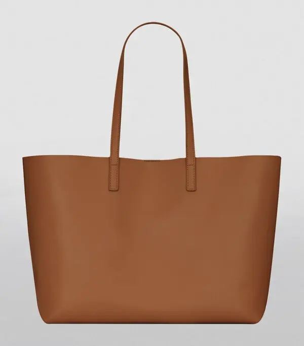Saint Laurent Leather East/west Shopper Bag