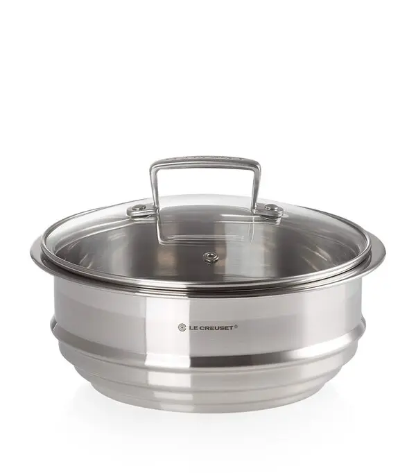 LE CREUSET 3-ply Stainless Steel Multi Steamer With Glass Lid