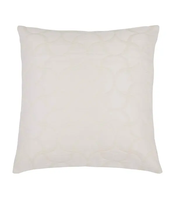 Frette Tile Cushion Cover - Ivory