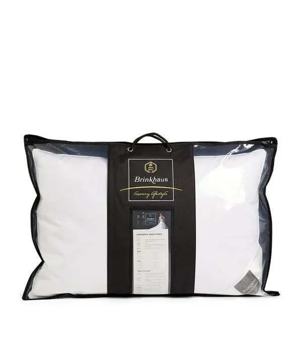 BRINKHAUS Chateau 2-chamber 90% Canadian Goose Down Pillow
