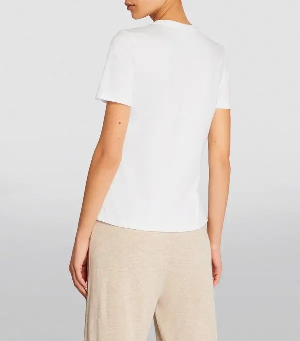 Falke Pima Cotton T-shirt - White