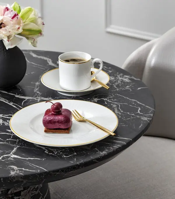 VILLEROY & BOCH Bone Porcelain Château Septfontaines Coffee Cup Saucer