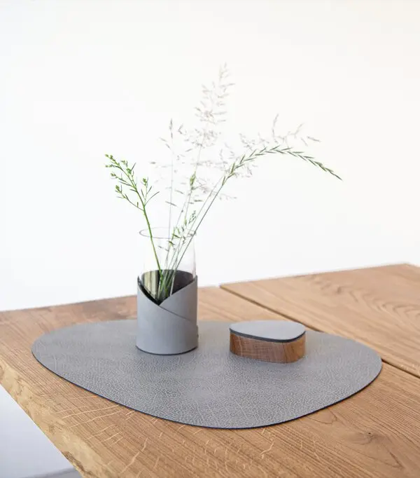 LIND DNA Set Of 4 Hippo Placemats - Green