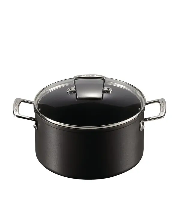 LE CREUSET Toughened Non-stick Deep Casserole Dish - Black