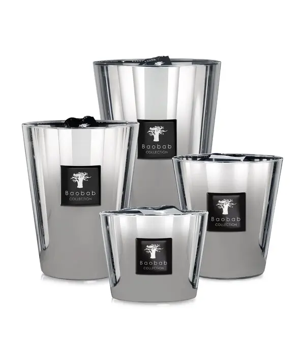 BAOBAB COLLECTION Platinum Candle - Silver