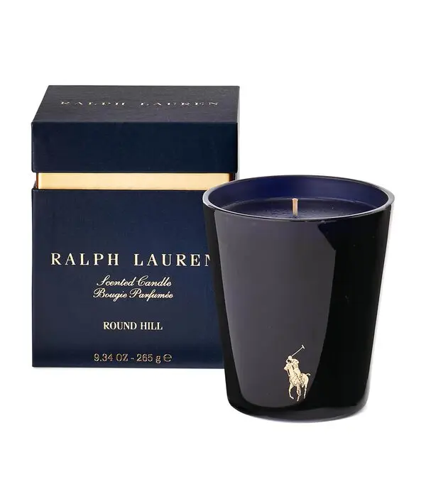 Ralph Lauren Round Hill Candle - Navy