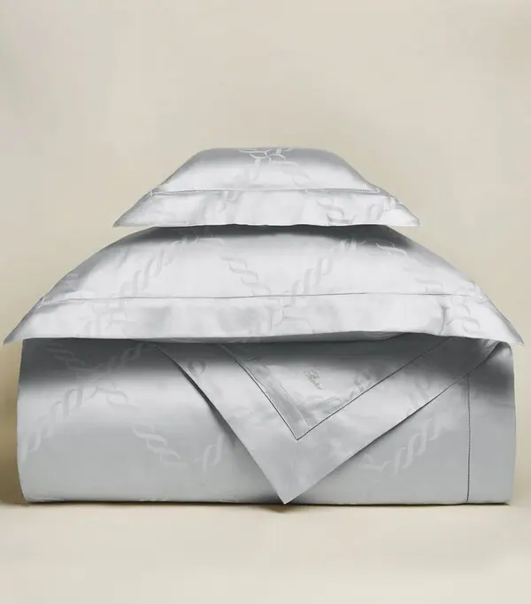 PRATESI Ori Treccia Pillowcase - Grey