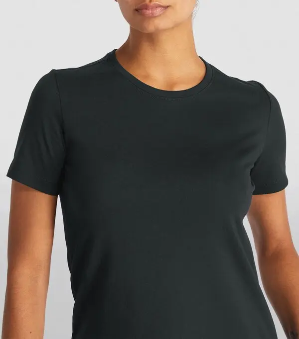 Falke Cotton T-shirt - Black