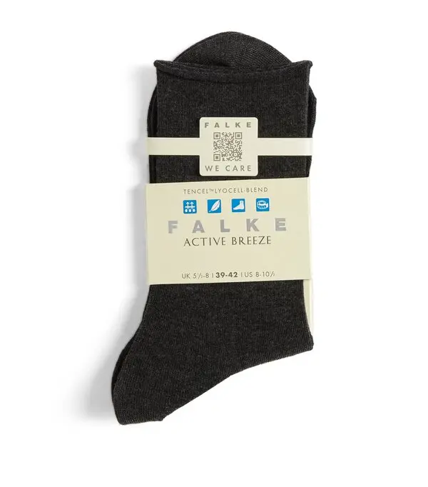 Falke Active Breeze Ankle Socks - Black