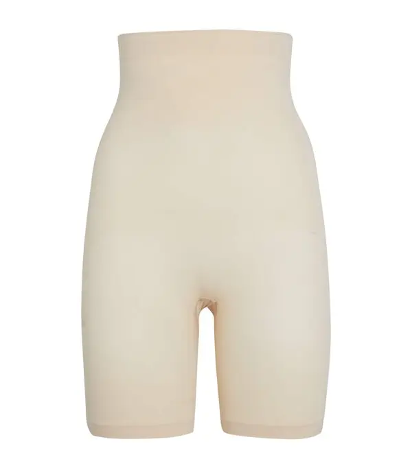 SKIMS Seamless Sculpt Mid-thigh Shorts - Nude