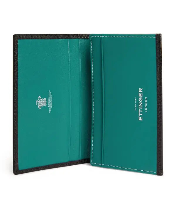 ETTINGER 8-slot Sterling Hide Coat Wallet - Green