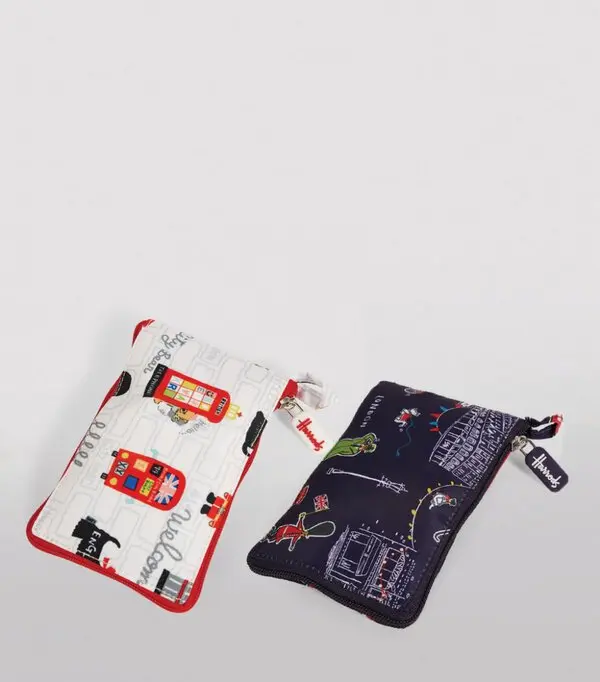 Harrods Recycled City Bear And Sw1 Pocket Shopper Bag